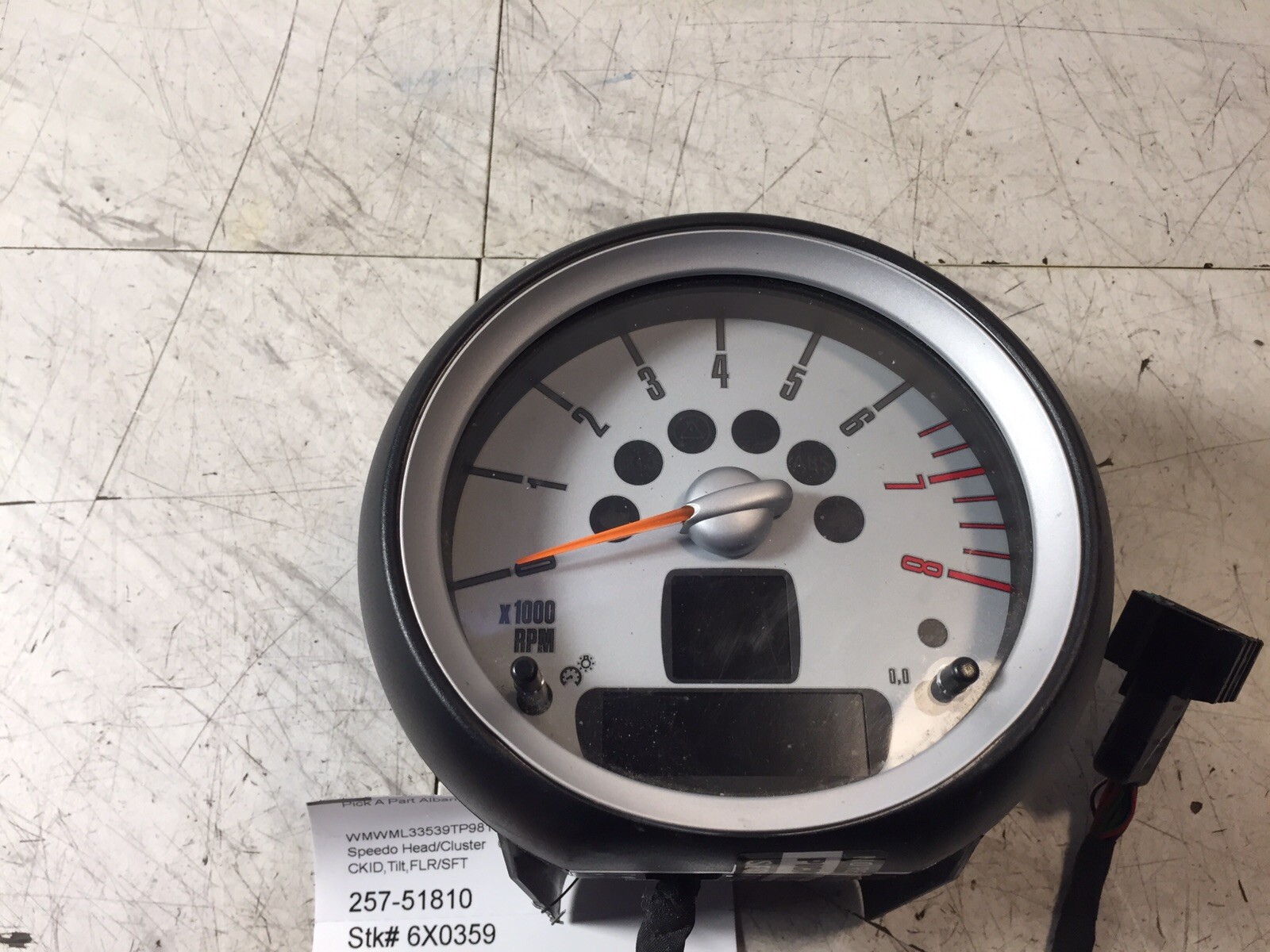 2007-2010 Mini Cooper 08-10 Clubman Tachometer Tach Cluster Column ...