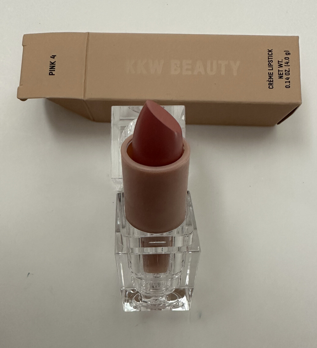 KKW BEAUTY Creme LIPSTICK PINK 4!! FULL SIZE!! BRAND NEW!! SOLD OUT | eBay