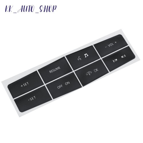For Ford Mustang 10-12 Steering Wheel Control Button Repair Decals ...