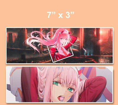 Zero Two 02 Dance Waifu Cute Ecchi Slap Vinyl Bumper Sticker Car Decal ...