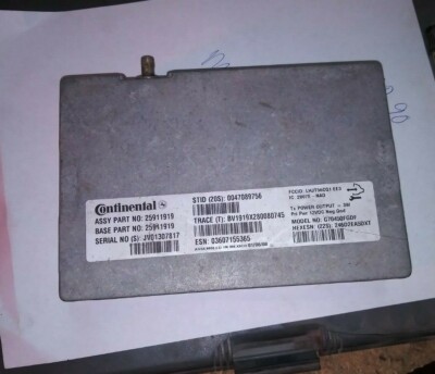 2007-08 GMC ACADIA ONSTAR COMMUNICATION CONTROL MODULE OEM 25911919 STK ...
