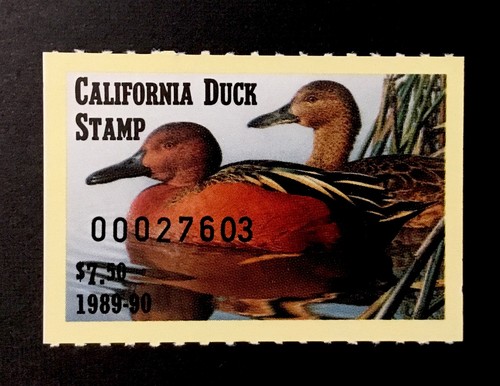 CALIFORNIA STATE DUCK - SCOTT# 20 - MINT NEVER HINGED - FREE SHIPPING ...