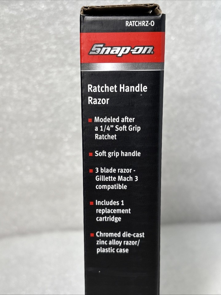 Snap-On Tools Limited Edition Gillette Ratchet Handle Razor (Orange ...