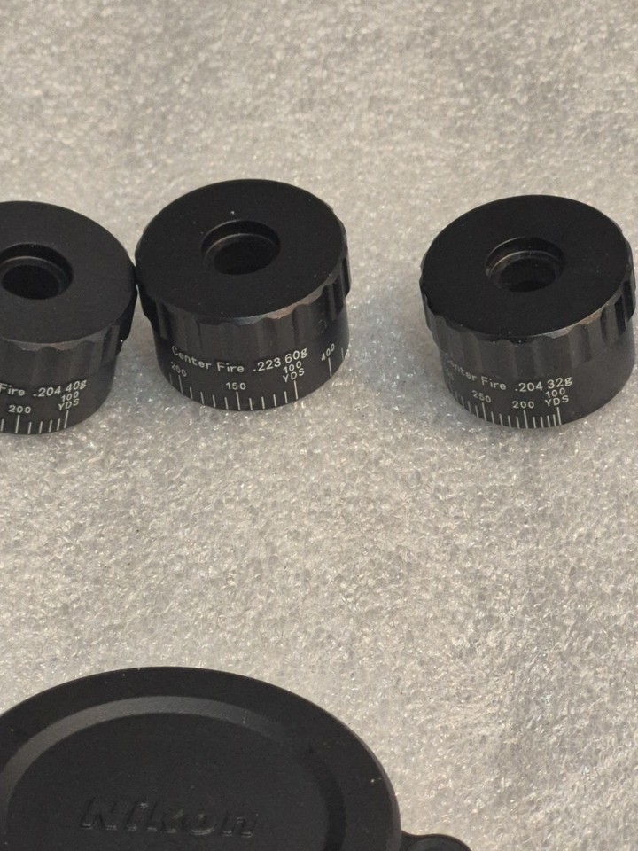 Gunsmith's Rifle Scope Rings & Rail Mount Adjustable Turret Weights ...
