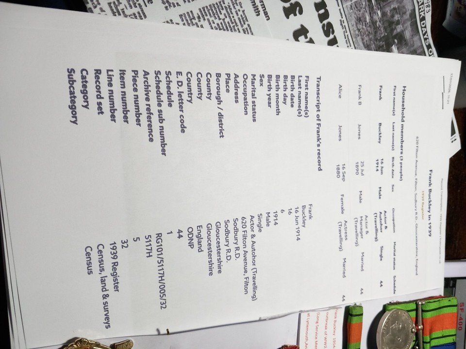 The British Red Cross Society Medals and Badges Belonging To Frank ...