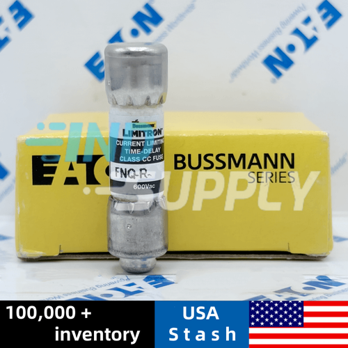 10PCS BUSSMANN FNQ-R-6 6A 600V Time-Delay Fuse USA Fast Delivery FNQR6 ...