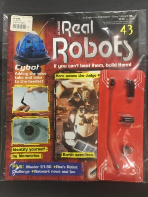 ULTIMATE REAL ROBOTS #43 MAGAZINE ISSUE 43 NEW (WITH UNOPENED PART ...