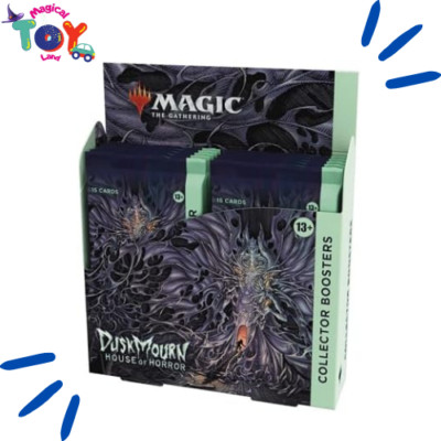 Magic:The Gathering Duskmourn: House of Horror Collector Booster Box ...
