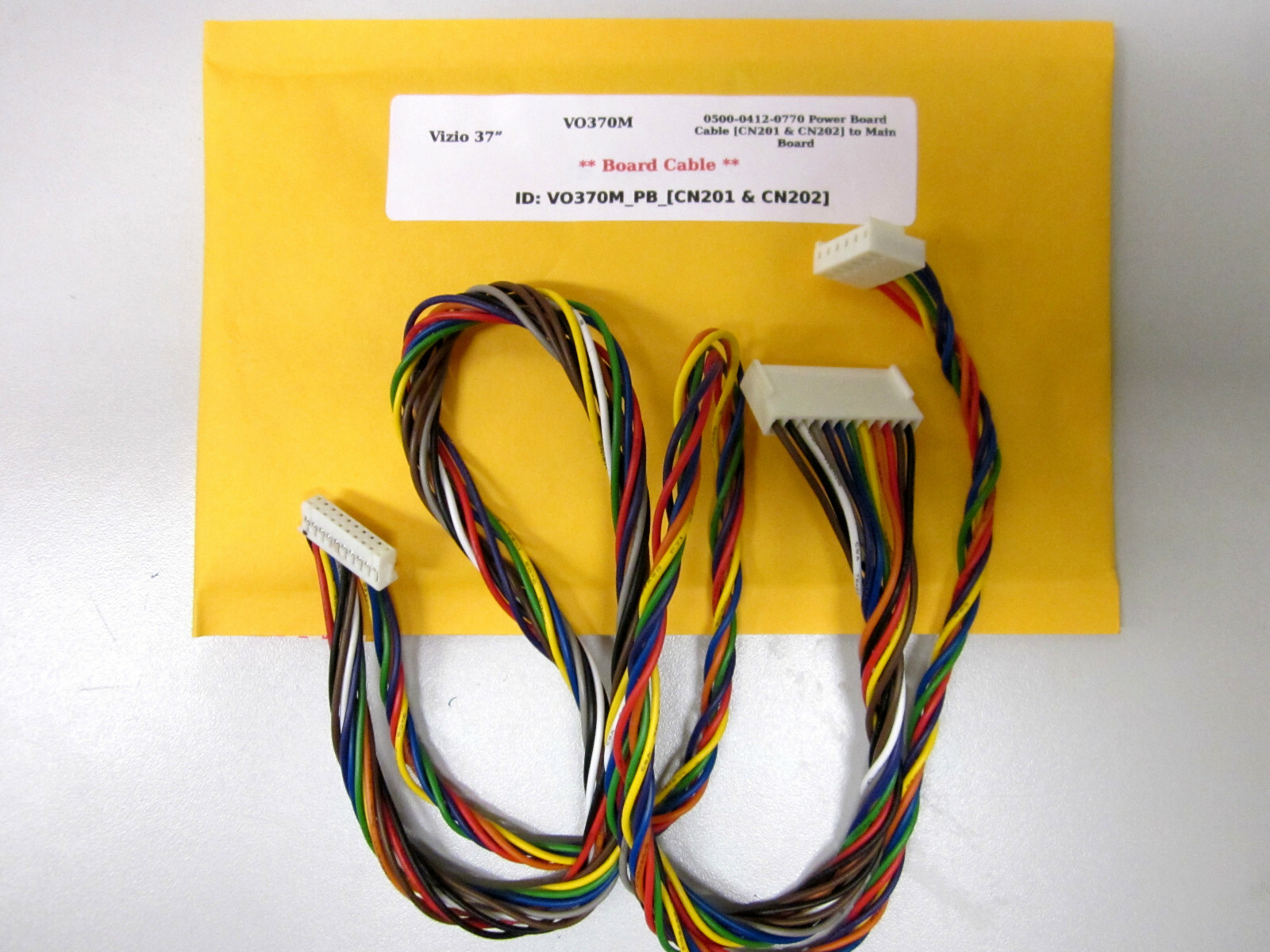 Vizio 37" VO370M 0500-0412-0770 Power Board Cable [CN201 & CN202] to ...