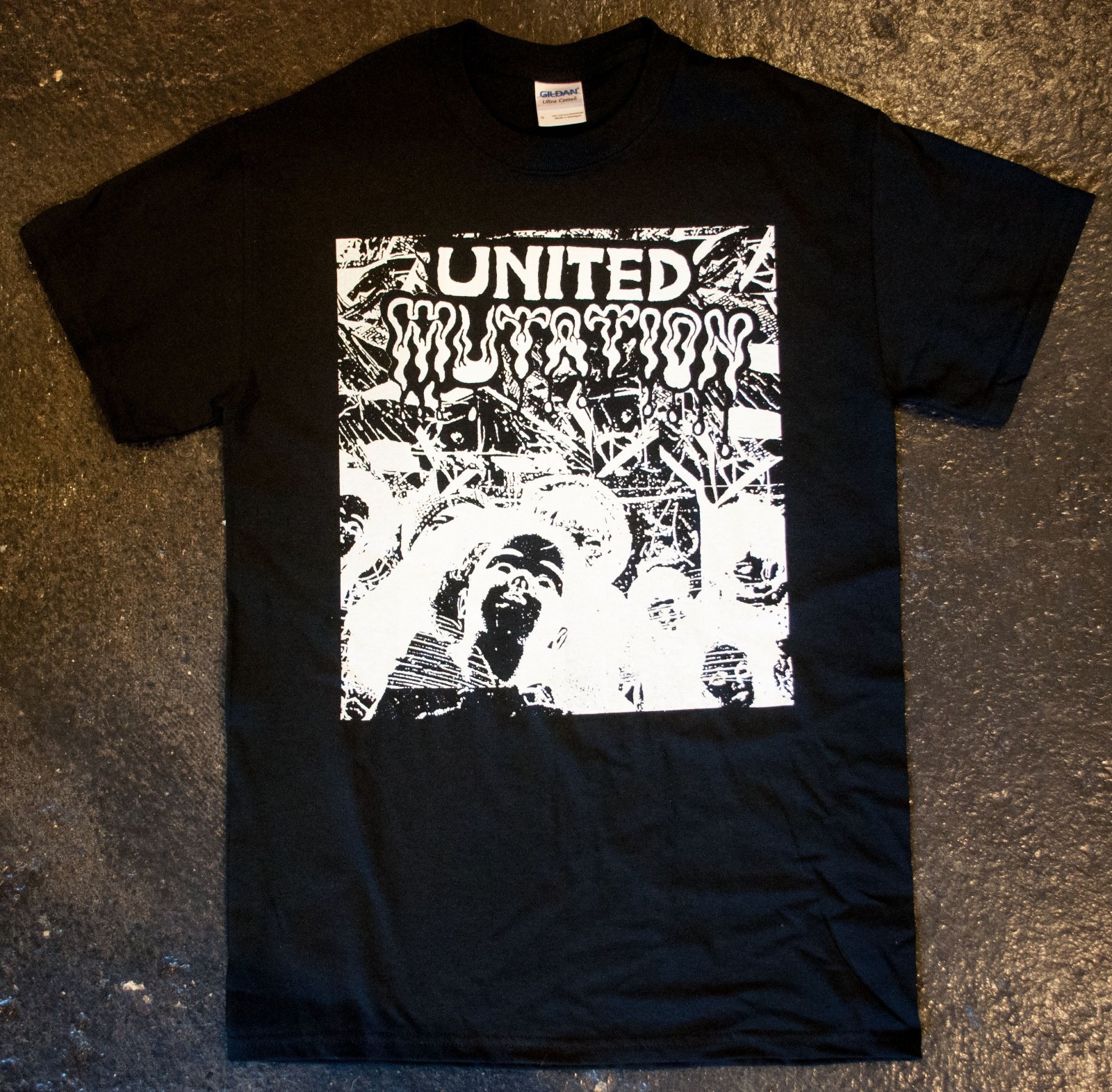 United Mutation - 'Rainbow Person' T-Shirt (punk kbd Minor SOA fugazi ...