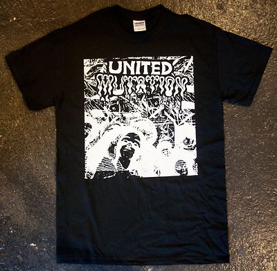 United Mutation - 'Rainbow Person' T-Shirt (punk kbd Minor SOA fugazi ...