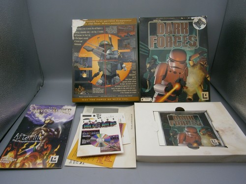 Star Wars Dark Forces Enhanced Mac Big Box Game *was moldy at some ...