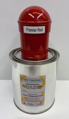 Premier Red Quart Single Stage ACRYLIC ENAMEL Car Auto Paint | eBay