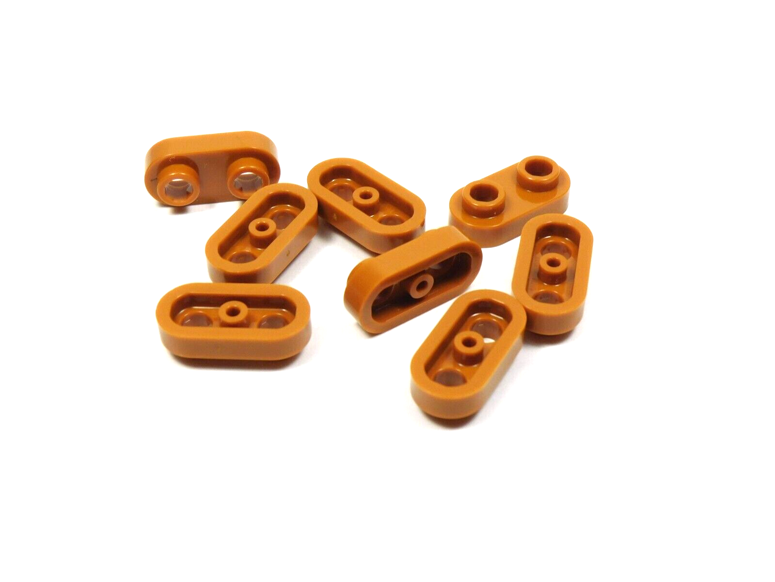 LEGO Lot of 8 Dark Orange 1x2 Rounded Plates w/ Open Studs D3 | eBay