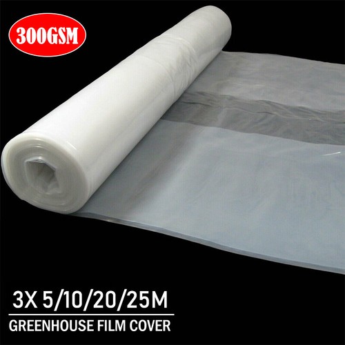 Heavy Duty Clear Polythene Sheet Roll Plastic Sheeting Garden ...