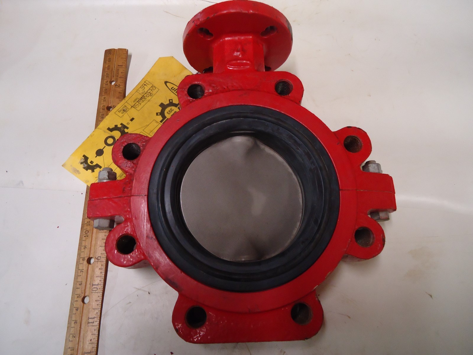 ULTRAFLO 04393822F516 Butterfly 4021 Valve 4" Pipe Size 165 PSI "New ...