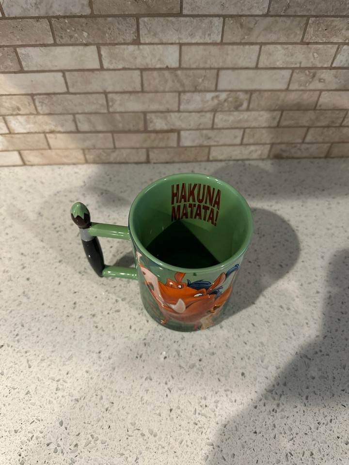 Disney Cup Mug Lion King 3D Embossed Simba Pumba Hakuna Matata ...