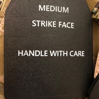 Level 3+ ceramic ballistic plates w spall liner body armor bullet proof ...