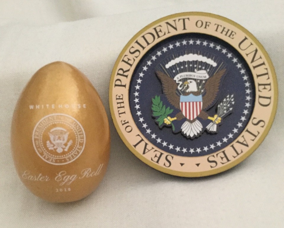 4 TRUMP CHALLENGE COIN GOLD ENAMEL EAGLE PRESIDENT 2nd AMENDMENT in 5x5 ...