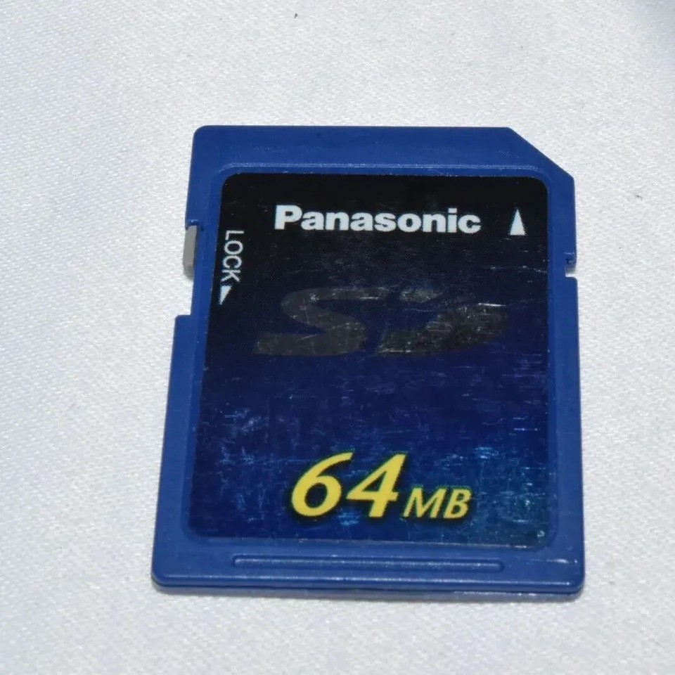 Panasonic SD Card 16MB ~ 512MB 1GB 2GB , SDHC Card 4GB 8GB 16GB 32GB ...