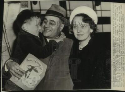 1949 Press Photo Dr. Ralph J. Bunche, acting United Nations mediator ...