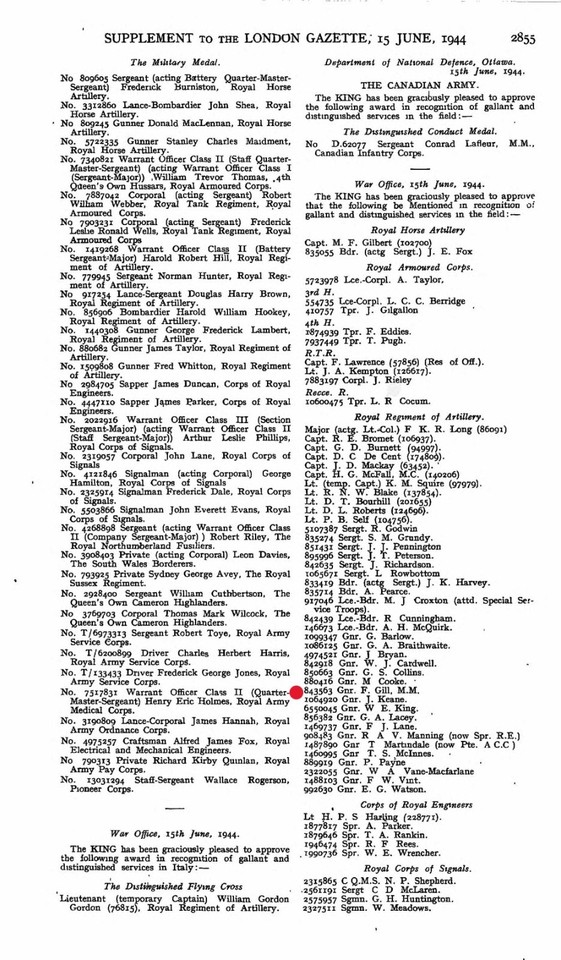 WW2 Military Medal Group ~ Fred Gill MM RA Later 1st SAS ~ Special Air ...