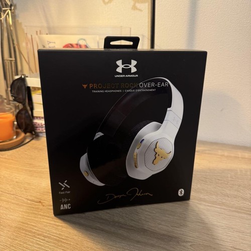 Under Armour Project Rock Over-Ear Training Headphones Under Wireless ...