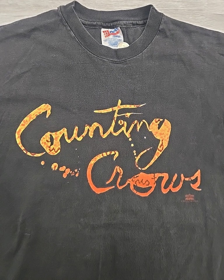 1993 Counting Crows August And Everything After Vintage T-shirt Band ...