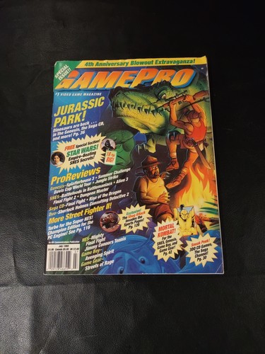 1993 July, GamePro Magazine, 4th Anniversary Blowout Extravaganza (MH55 ...