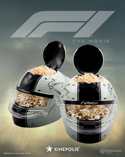 F1 AMC Popcorn Helmet – Sonny Hayes Livery – READY TO SHIP! Sealed ...