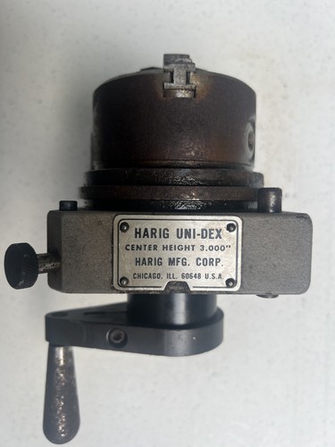 Harig Uni-Dex Grinding Fixture Center Height 3.000" fully functional | eBay