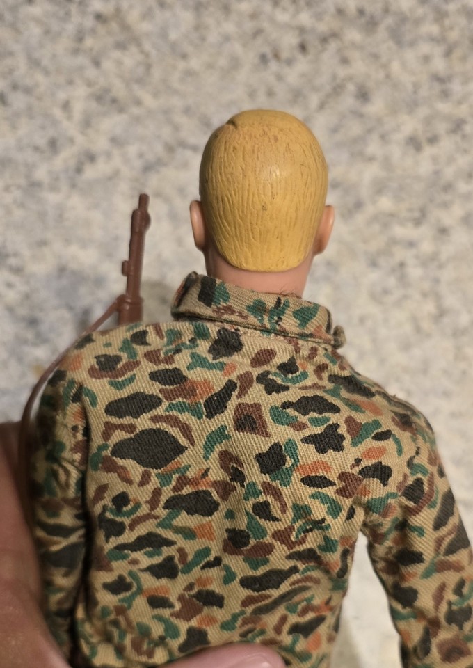 Vintage 1964 Hasbro GI Joe German Blonde Hair Brown Eye U.S.A. | eBay