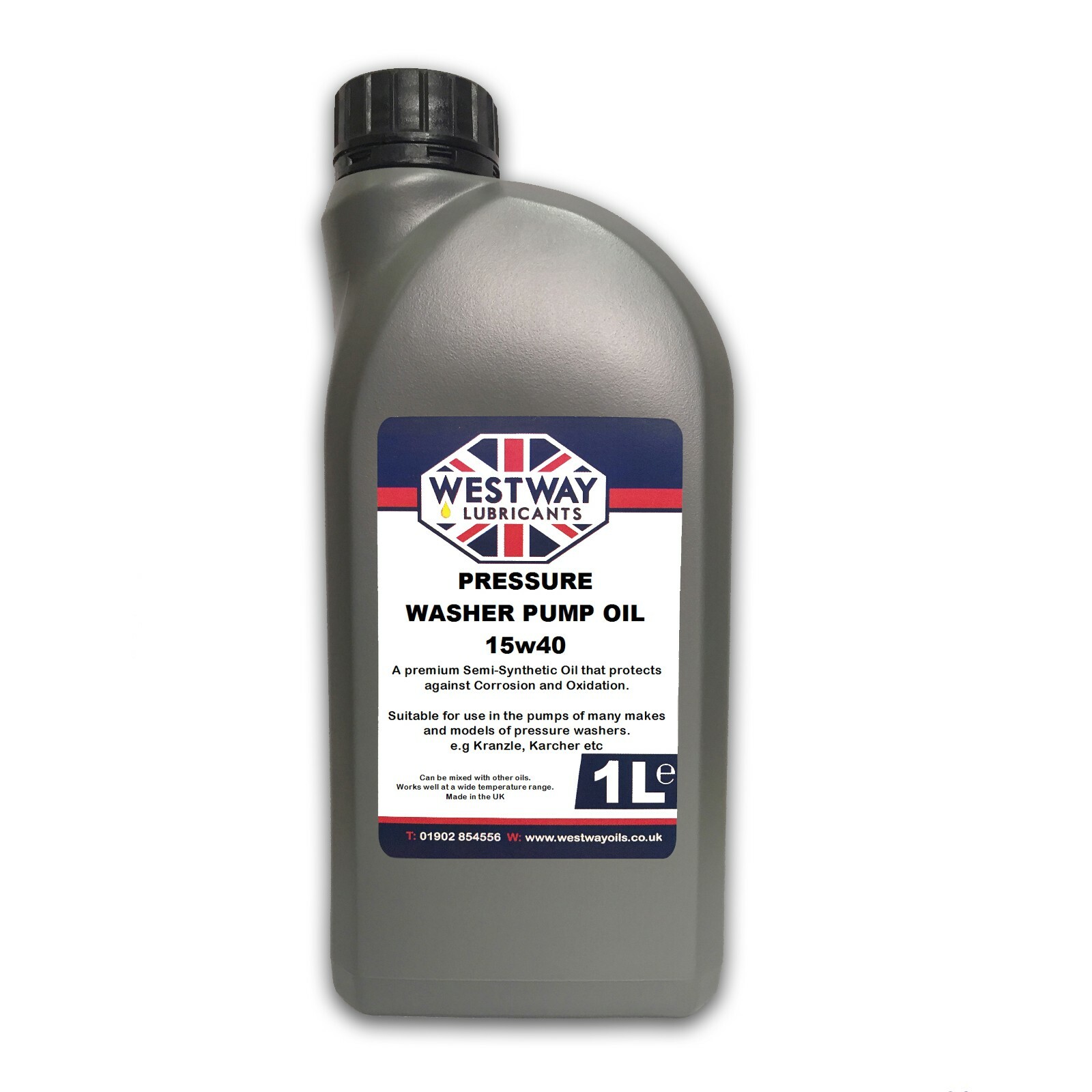 1L Pressure Washer Pump Oil 15w40 Suitable for Kranzle Karcher etc 15w ...