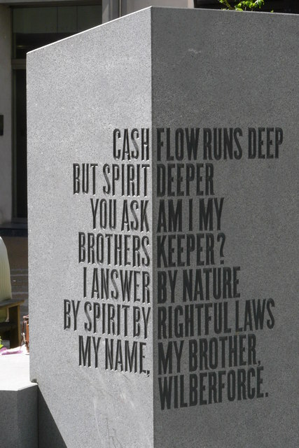 Photo 6x4 The Gilt of Cain - Text London Part of the poem by Lemn ...