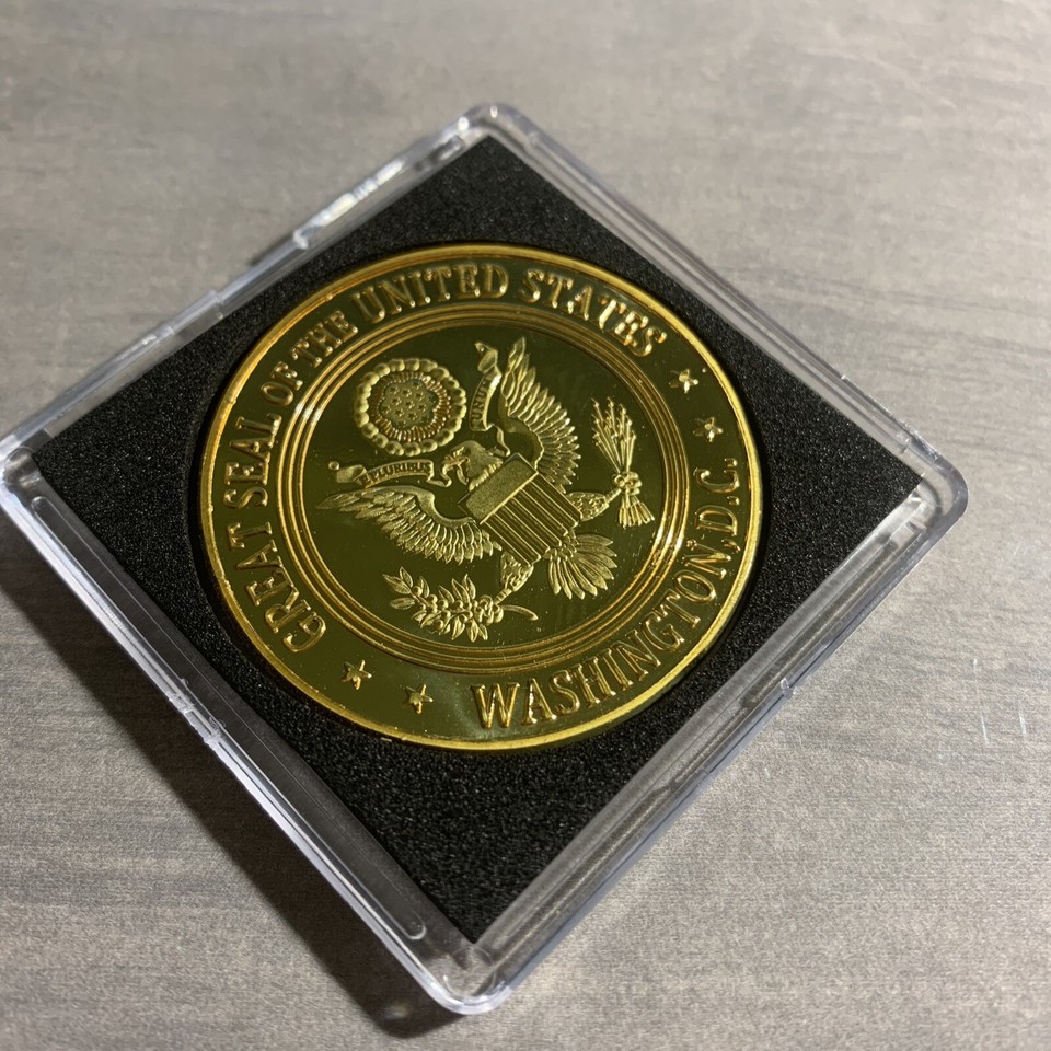 VA U S Dept of Veterans Affairs Police Challenge Coin. New! W Case Fast ...