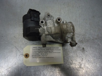 EGR Valve Ford S-Max 9656612380 2.0TDCi 103kW QXWA QXWB QXWC 74962 | eBay