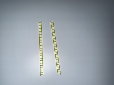 1:87 HO Gauge Ladder - Yellow | eBay