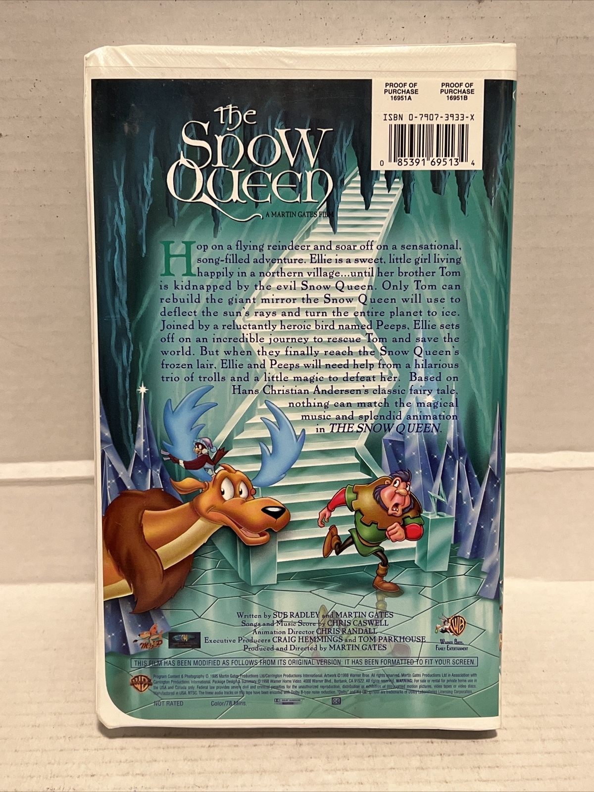 The Snow Queen (VHS, 1999, Clam Shell) 85391695134| eBay