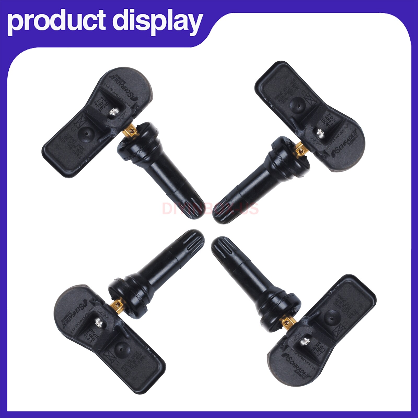 4X TIRE PRESSURE Monitoring SENSOR TPMS for 2015-2021 HYUNDAI KIA OEM ...