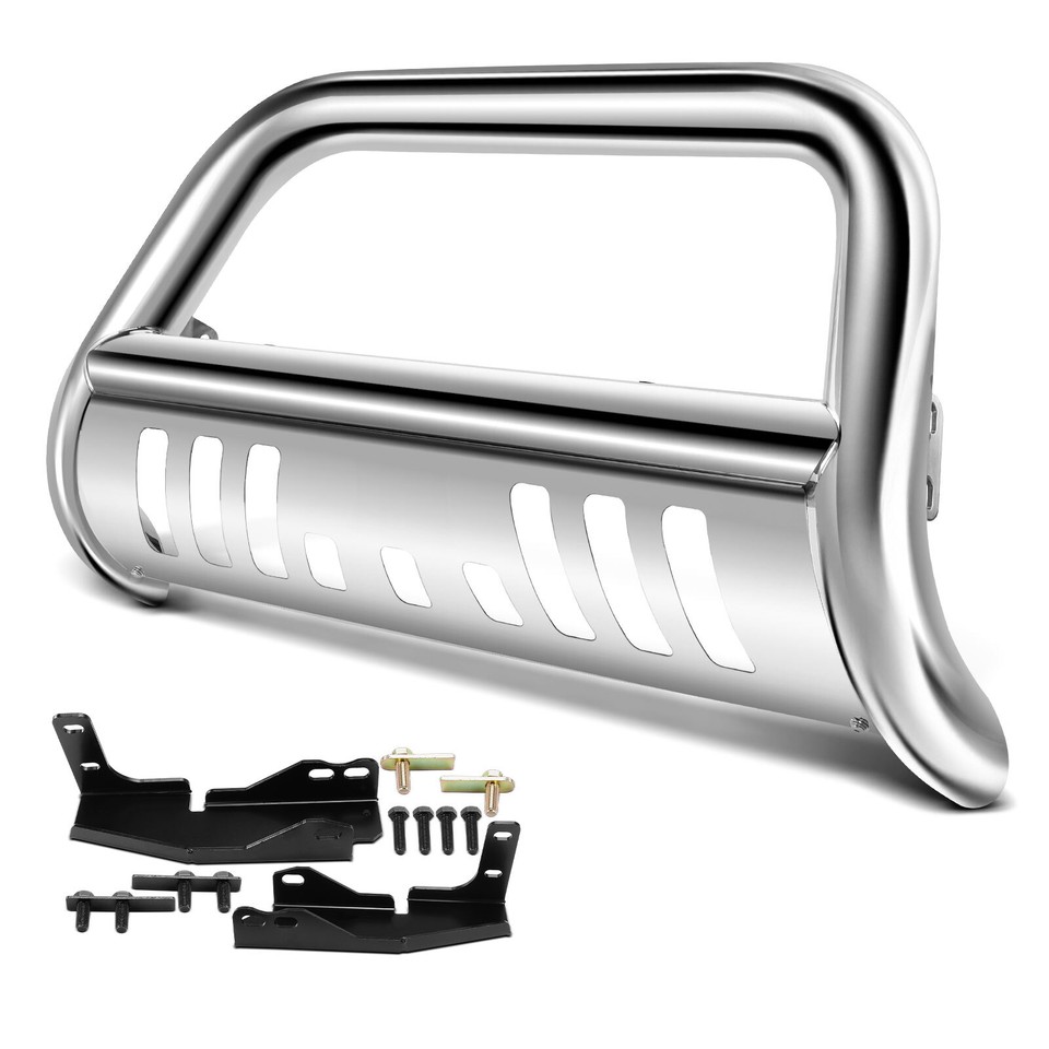 3 inch S/S Bull Bar Bumper Push Grille Guard for Chevy Suburban Tahoe ...