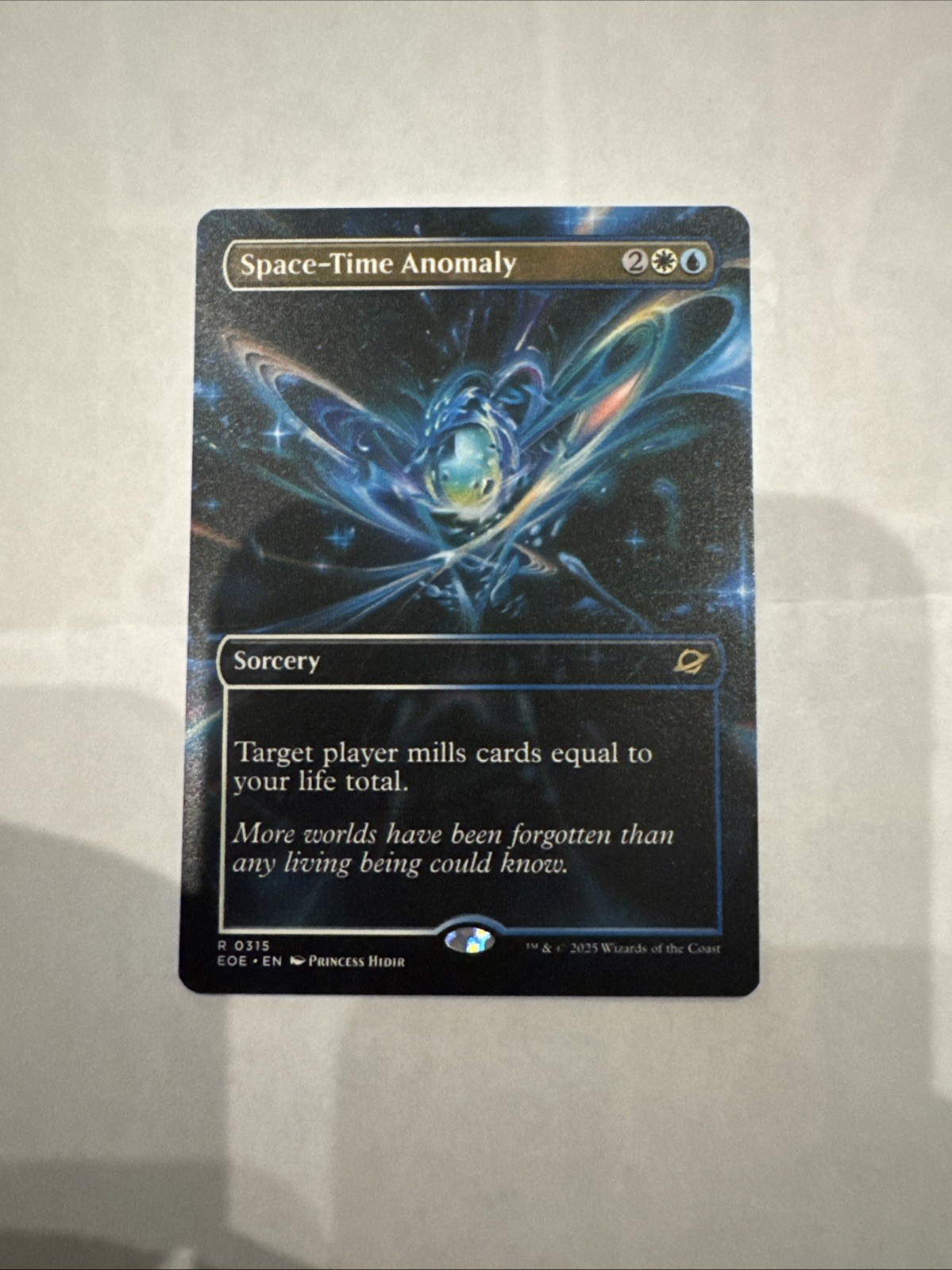 Space-Time Anomaly - Borderless Rare #315 - Edge of Eternities EoE Magic | eBay