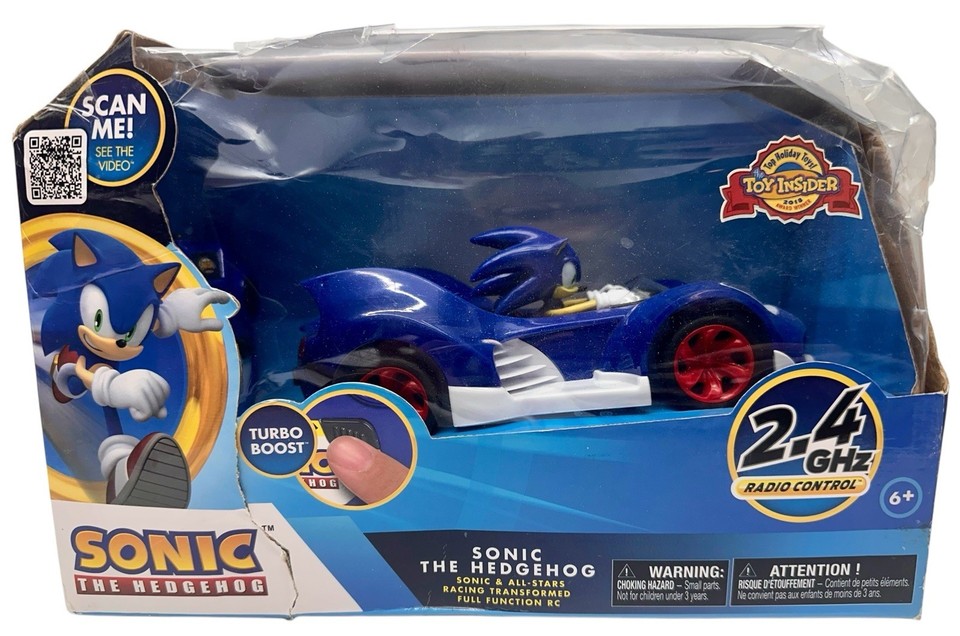 SONIC The Hedgehog Transformed Sega All-Star Racing Remote Control ...