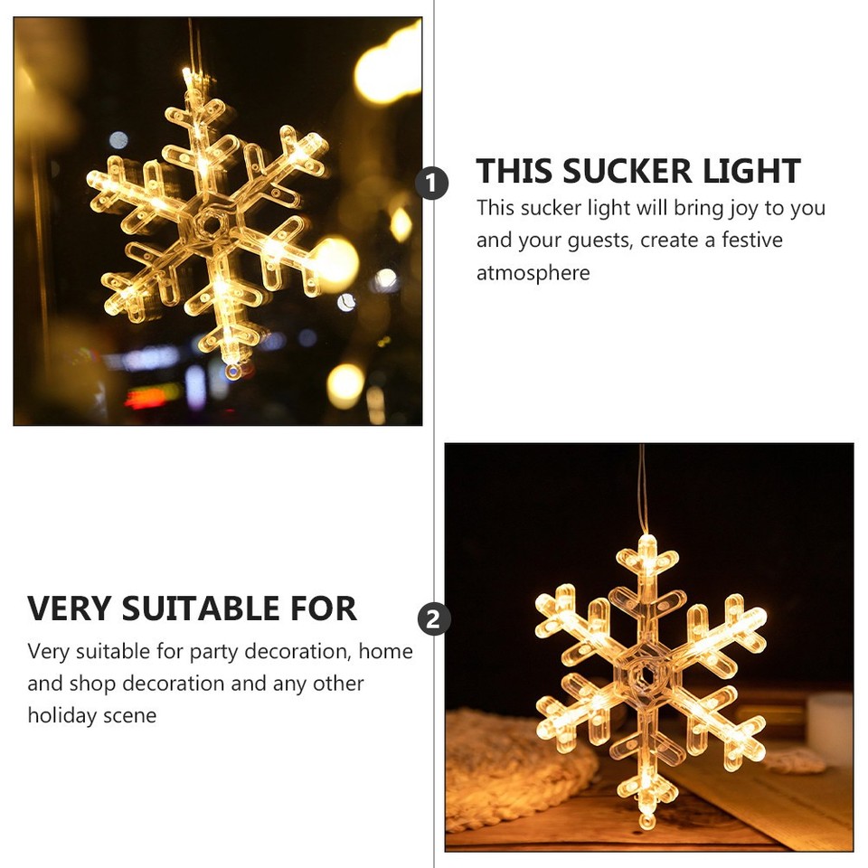 3 Pcs Artificial Window Light Lights Indoor Decorative for Windows ...