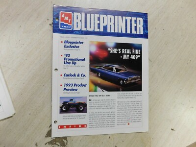 Ertl AMT Blueprinter Magazine Volume 6 Issue 6 November December 1992 ...