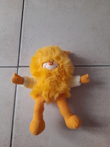 DOUDOU PELUCHE POPI RAINBOW BRITE - JAUNE ORANGE - VINTAGE | eBay