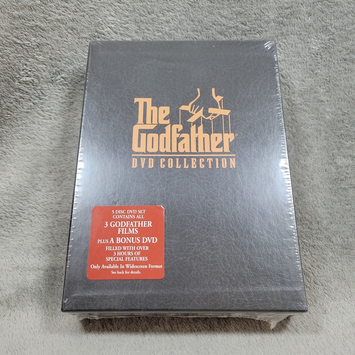 The Godfather DVD Collection 5-Disc Box Set All Movies 3 Hours Special ...