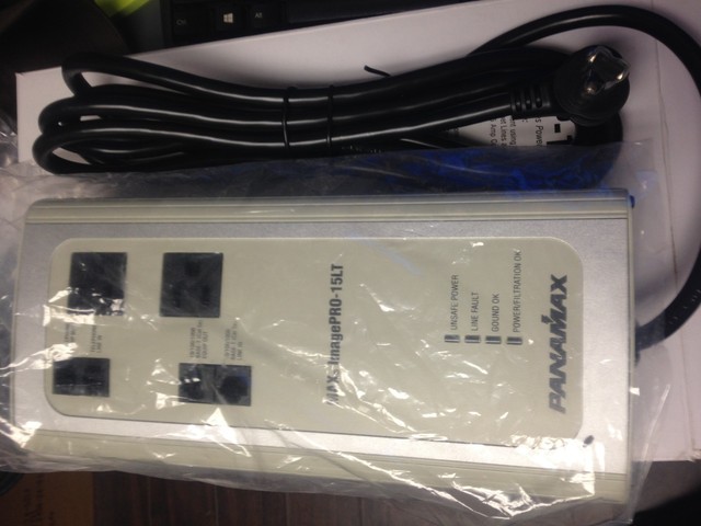 Buy OPEN BOX PANAMAX MIP-15LT 2 OUTLETS TELCO/LAN SURGE PROTECTOR ...