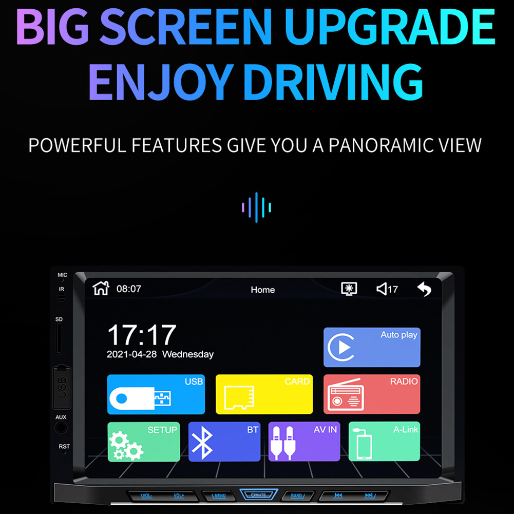 # 7 Inch Car Radio HD Carplay Android Auto FM Radio USB TF (Entire Unit ...