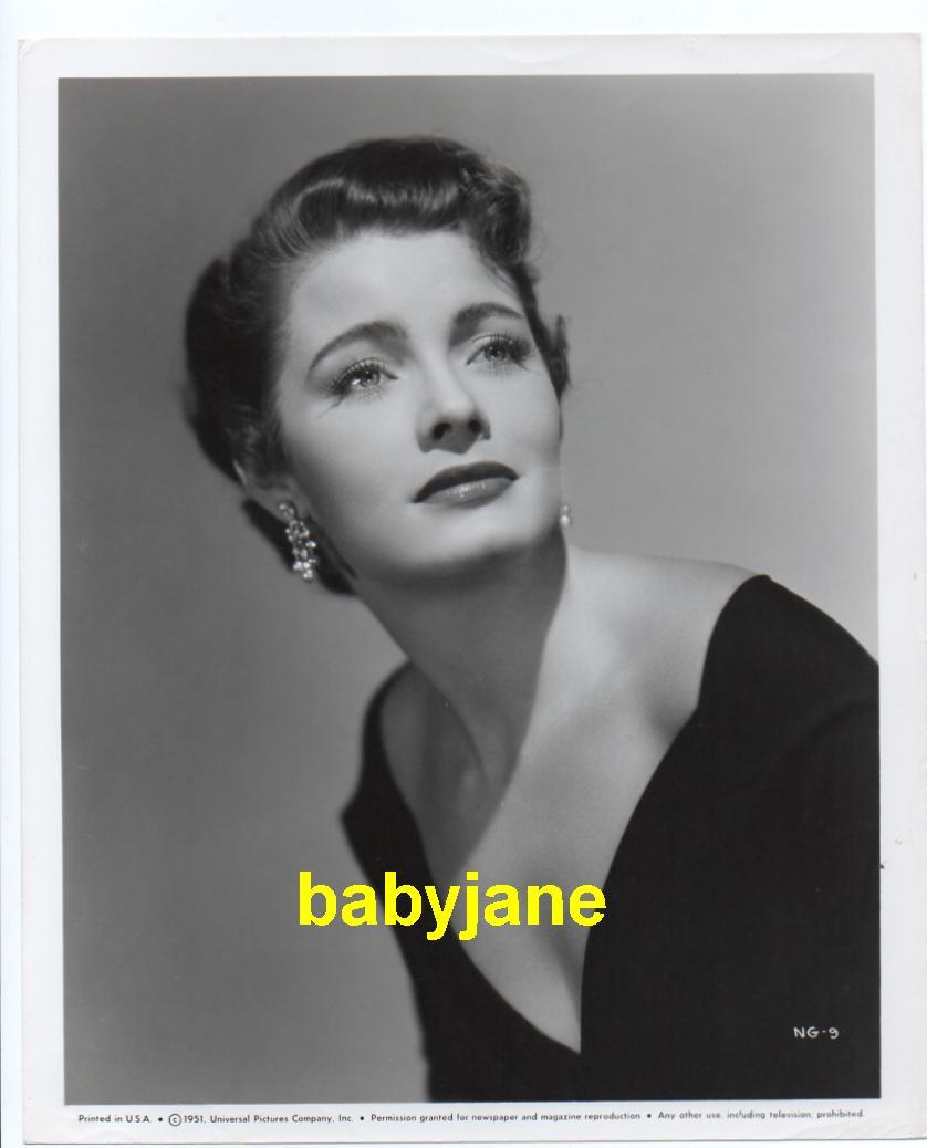 NANCY GUILD VINTAGE 8X10 PHOTO 1951 GLAMOUR PORTRAIT UNIVERSAL PICTURES ...