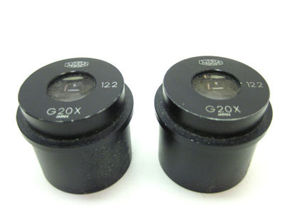 Olympus G20X 12.2 Microscope Eyepieces, Set of 2 | eBay